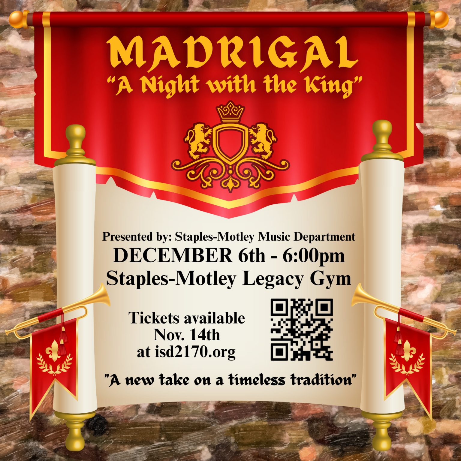 MADRIGAL “A Night with the King”! - Discover Staples